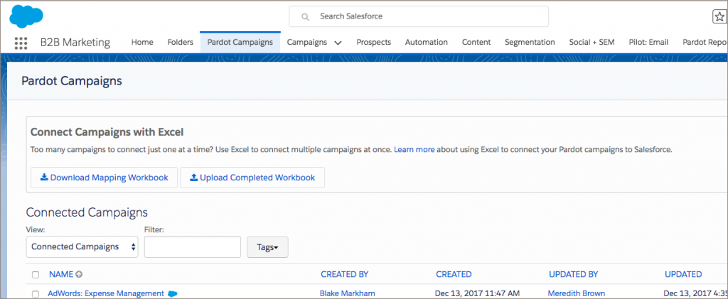 Pardot To SFDC Campaigns-Marketing – Sforce Maximizer